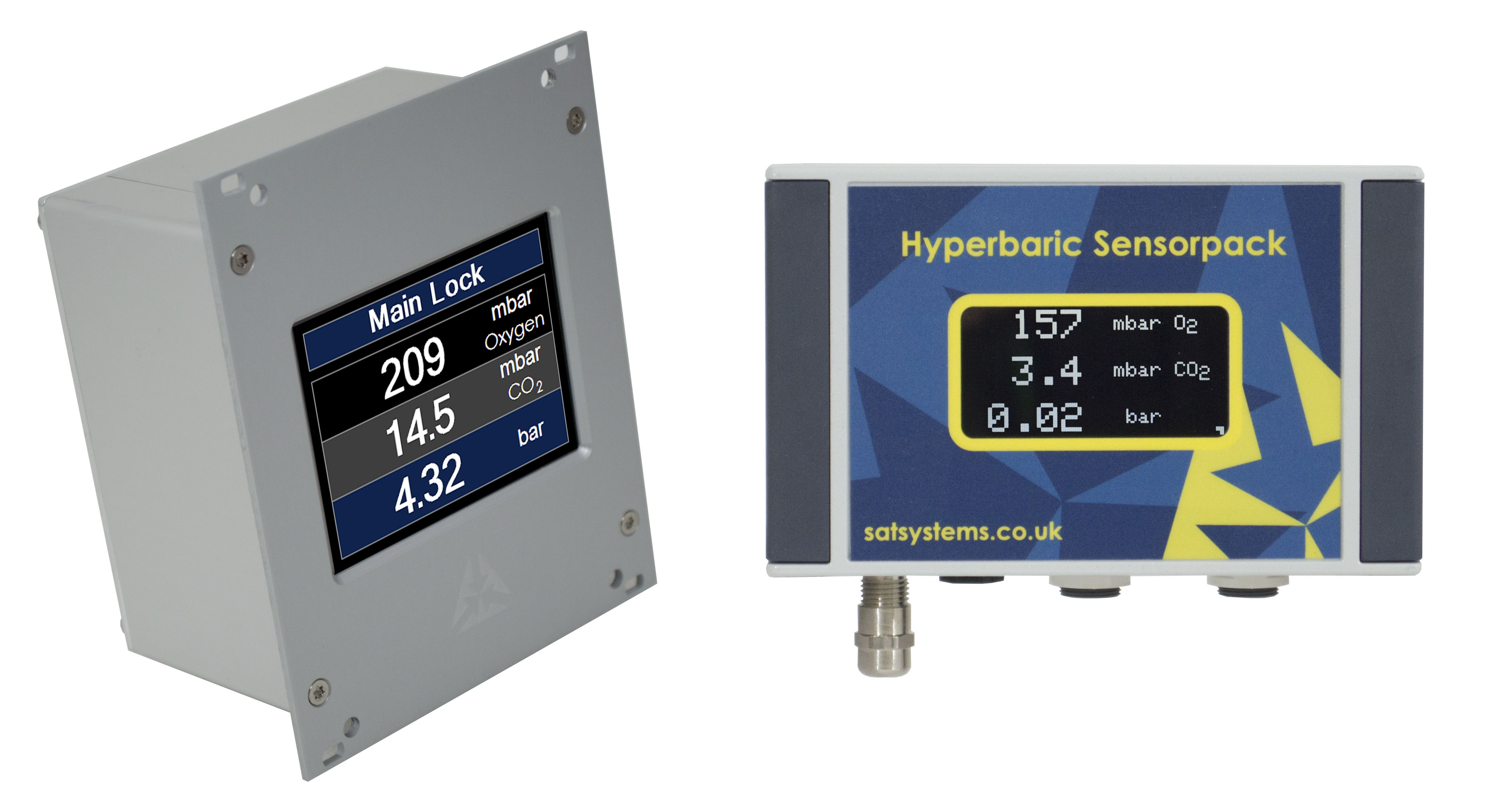 Hyperbaric Oxygen and Carbon Dioxide Monitor « Series-5 *New Range ...